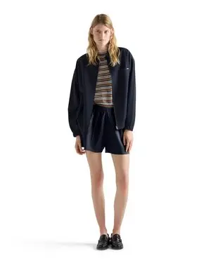 Prada Short-sleeved Striped Jersey T-shirt
