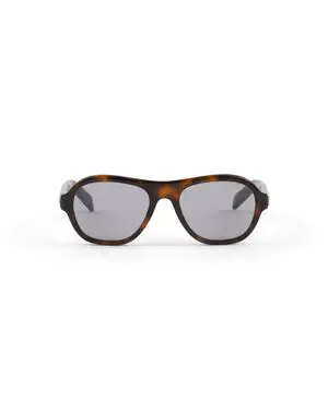 Prada Acetate Tortoiseshell Sunglasses - Lenses