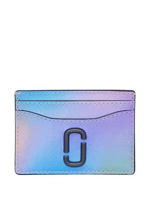 Marc Jacobs Airbrush Utility Snapshot Card Case - Blue Mutlii