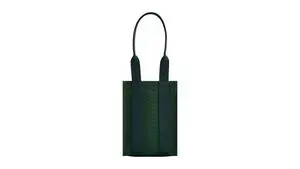 Kith Monogram Canvas Wine Tote Bag - Conifer