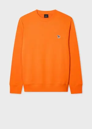 Paul Smith Organic Cotton Zebra Logo Sweatshirt