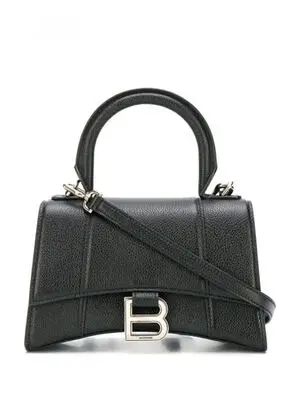 Balenciaga Grained Hourglass Top Handle Xs