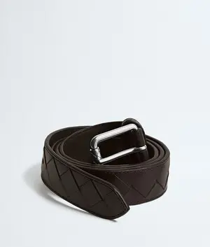 Bottega Veneta Intrecciato Belt - Fondant
