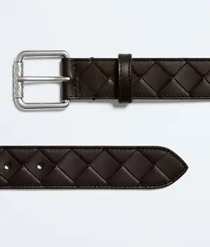 Bottega Veneta Intrecciato Belt - Fondant