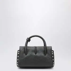ZANELLATO Baby Grained Leather Bag With Twist-lock Buckle - Black