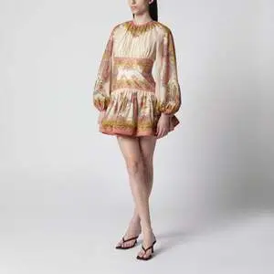 Zimmermann Indra Mini Dress - Multicolor