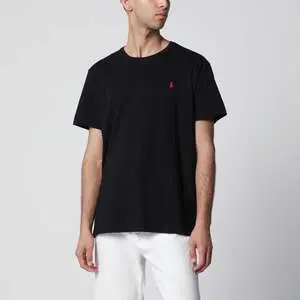 Polo Ralph Lauren T-shirt In Cotton Custom Slim-fit - Black