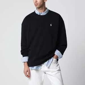 Polo Ralph Lauren Relaxed-fit Crewneck Sweatshirt - Black