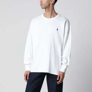 Polo Ralph Lauren Cotton Relaxed-fit Crewneck Sweatshirt - White