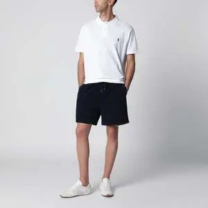 Polo Ralph Lauren Navy Ribbed Classic-fit Shorts