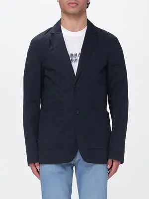 Armani Exchange Single Breasted Blazer - Navy