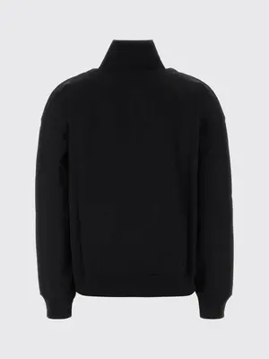Maison Kitsuné Cotton Sweatshirt With Logo - Black
