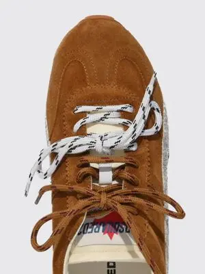 Dsquared2 Dc642 Suede Calf Leather Sneakers - Camel