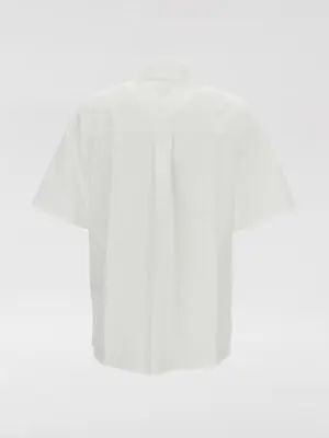 Bottega Veneta Short Sleeve Cotton Poplin Shirt