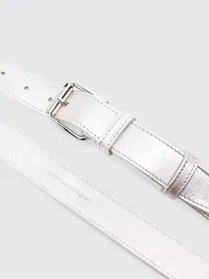 Comme Des Garçons Belt In Laminated Leather