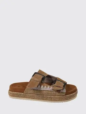 Mou Heeled Sandal - Natural