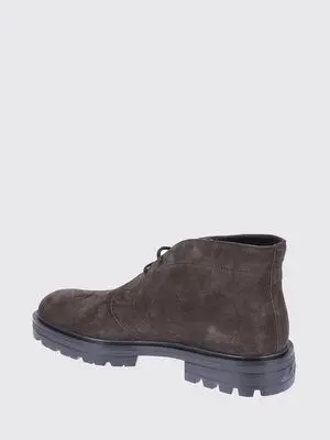 Hogan Lace Up Suede Boots