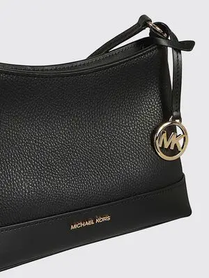 Michael Kors Leather Crossbody Bag - Black