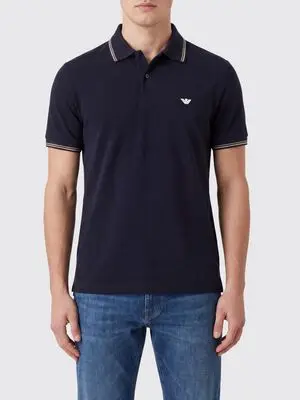 Emporio Armani Men Logo Polos For Men
