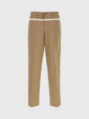 MAISON MARGIELA Cotton Chino Trousers - Brown