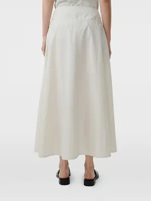 Studio Nicholson Pleated Cotton Midi Skirt