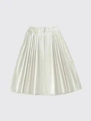 Studio Nicholson Pleated Cotton Midi Skirt