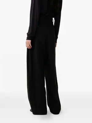 Studio Nicholson High Waisted Wide Leg Trousers