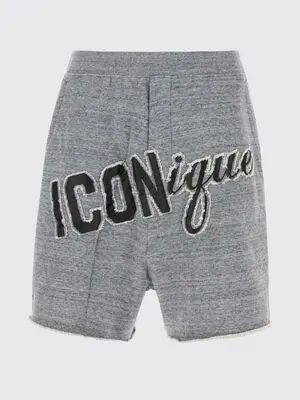 Dsquared2 Iconique" Appliqué Shorts - Grey