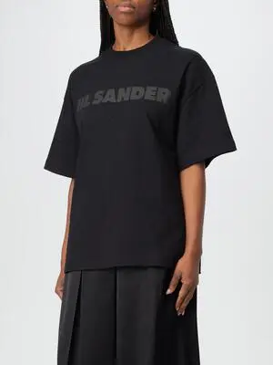 JIL SANDER T-shirt With Logo - Black