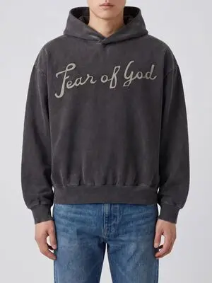 Fear Of God 26" Graphic Hoodie - Black