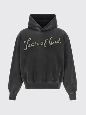 Fear Of God 26" Graphic Hoodie - Black