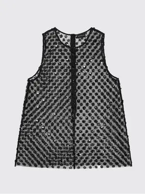 HERSKIND Sequin Embellished Tulle Top