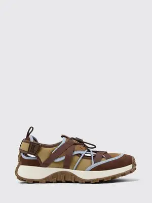 Camper Drift Trail Recycled Polyester And Suede Sneakers - Brown