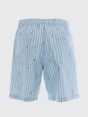 Lacoste Striped Shorts With Logo
