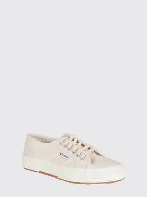 Superga Lace Up Sneakers - Beige