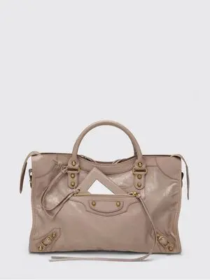Balenciaga Le City Arena Lambskin Leather Bag - Beige