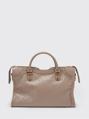 Balenciaga Le City Arena Lambskin Leather Bag - Beige