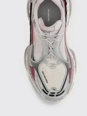 Balenciaga Mesh And Rubber Triple S.2 Sneakers - Violet