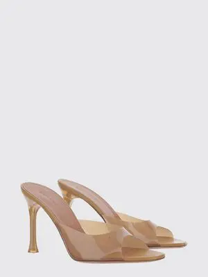 Amina Muaddi Alexa Pvc Mules