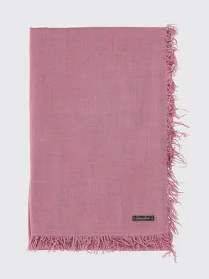 Faliero Sarti Cashmere And Silk Blend Scarf Pink