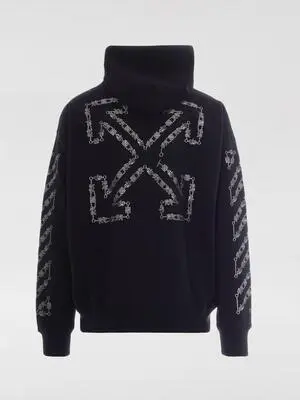 Off-White Hoodie With Graphic Detail