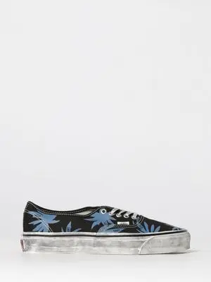 VANS Lx Authentic 44 Worn And Printed Canvas Sneakers - Black