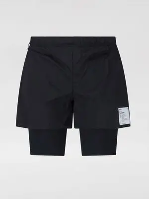 Satisfy Stretch Technical Fabric Sports Shorts - Black