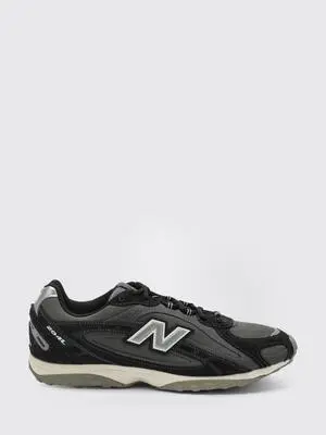 NEW BALANCE 204l Suede And Mesh Low-top Trainers With Applied Logo - Black