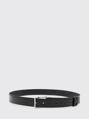 Montblanc Reversible Bovine Leather Belt With Pin Buckle - Grey