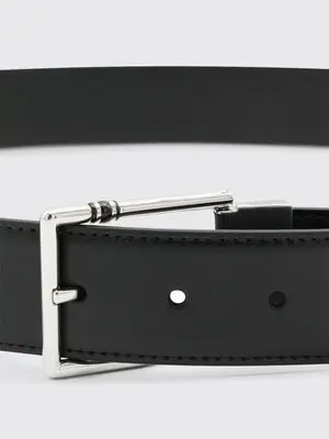 Montblanc Reversible Bovine Leather Belt With Pin Buckle - Grey