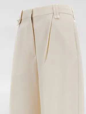 Simone Rocha Virgin Wool Blend Palazzo Trousers
