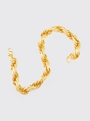 Federica Tosi Twisted Chain Bracelet - Gold