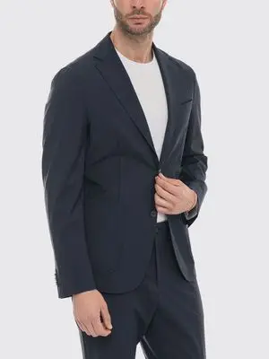 BOSS Single-breasted Wool Blend Blazer