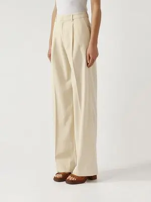 PT TORINO Cotton Palazzo Trousers